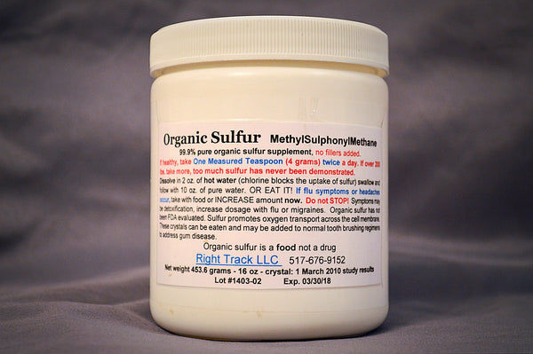 Organic Sulfur – Right Track Team